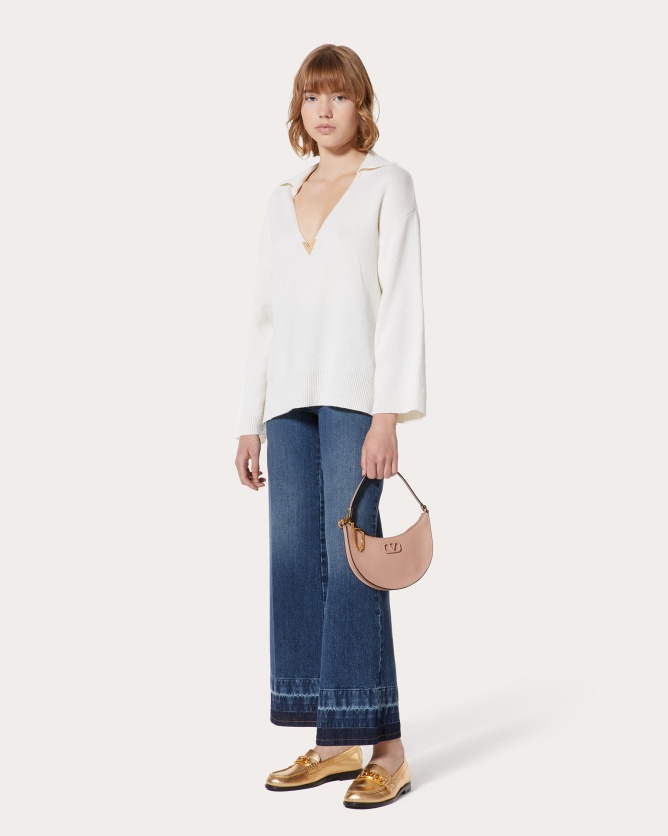 VALENTINO Valentino VLogo Signature Zip-Up Mini Shoulder Bag